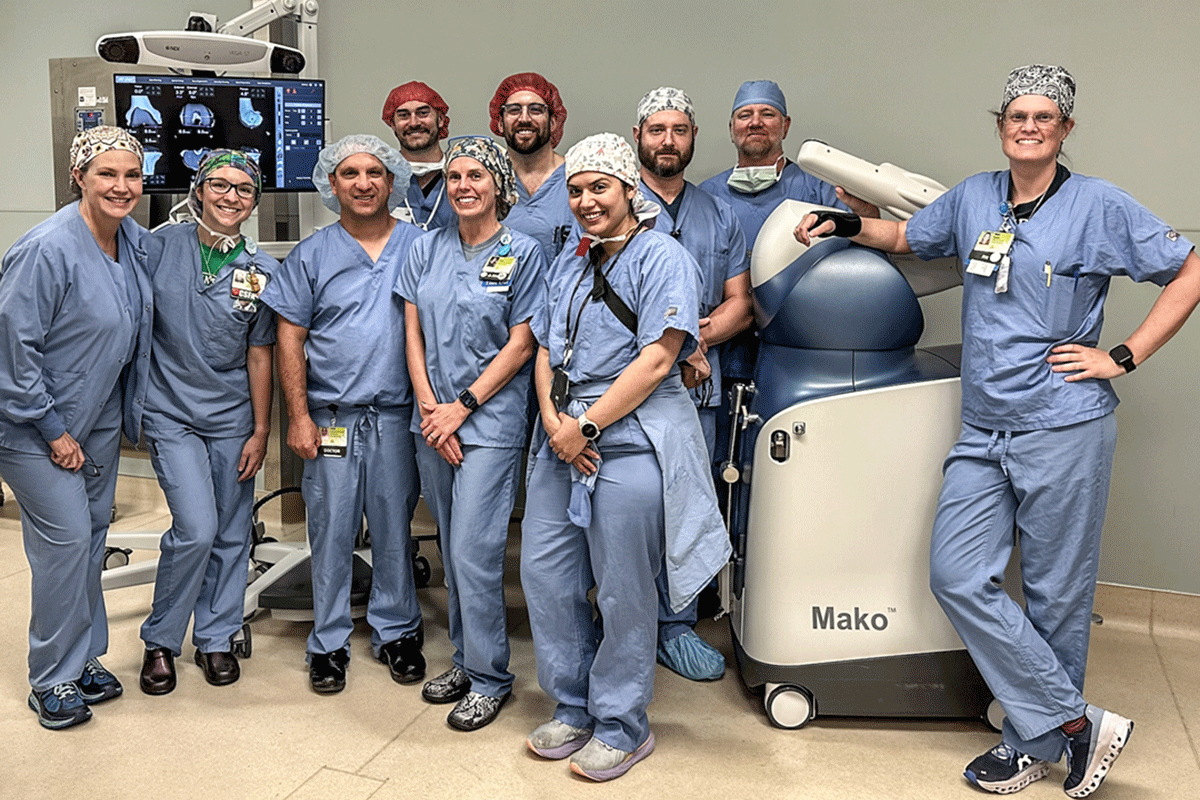 First robotic joint replacement surgeries performed at NGMC - Northeast ...
