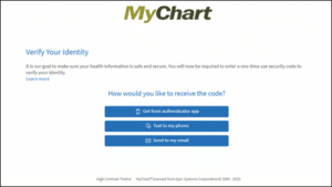 NGHS MyChart now requires Two-Factor Authentication - Northeast Georgia Health System